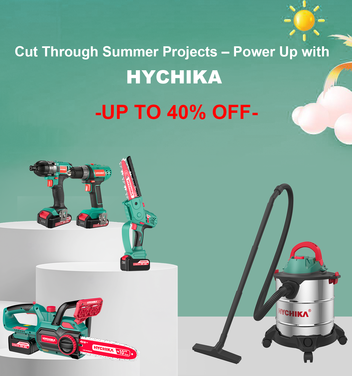 HYCHIKA DIY Power Tools, Gardening Tools For household
